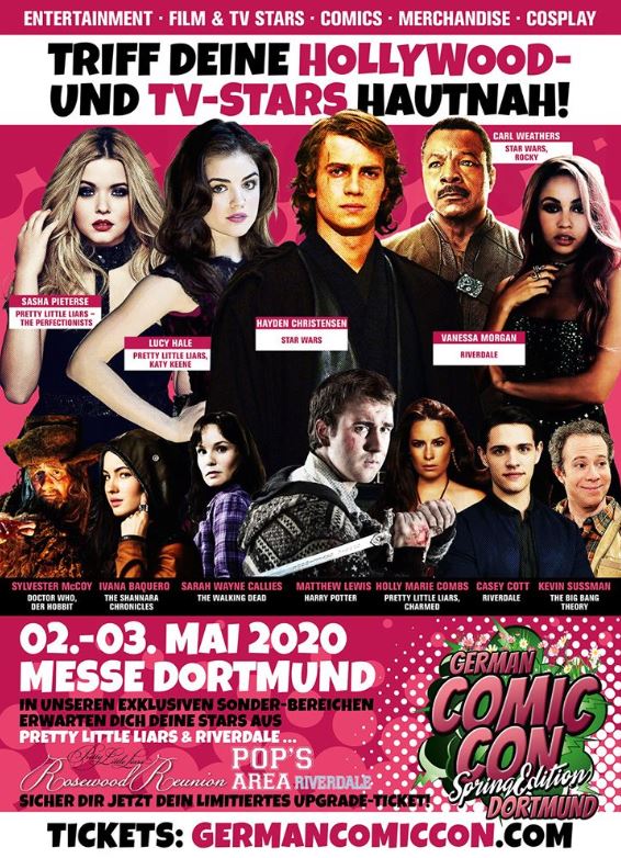 News/Vorbericht: German Comic Con - Spring Edition in Dortmund 2020 ...