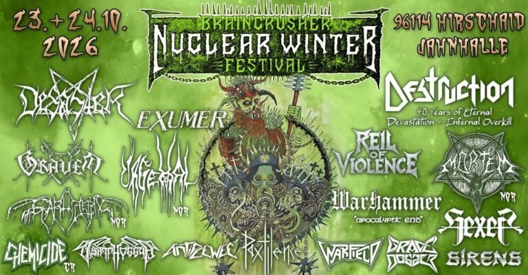 news. NUCLEAR WINTER FESTIVAL 2026 - Line-Up steht fest - METALGLORY ...